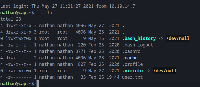 Cap Writeup - HackTheBox · DarknessE1